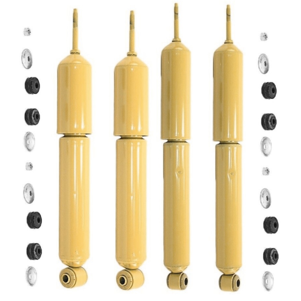 Teledu Front Outer and Inner Shock Absorbers Kit Gas For Ford 1986-1996 ...