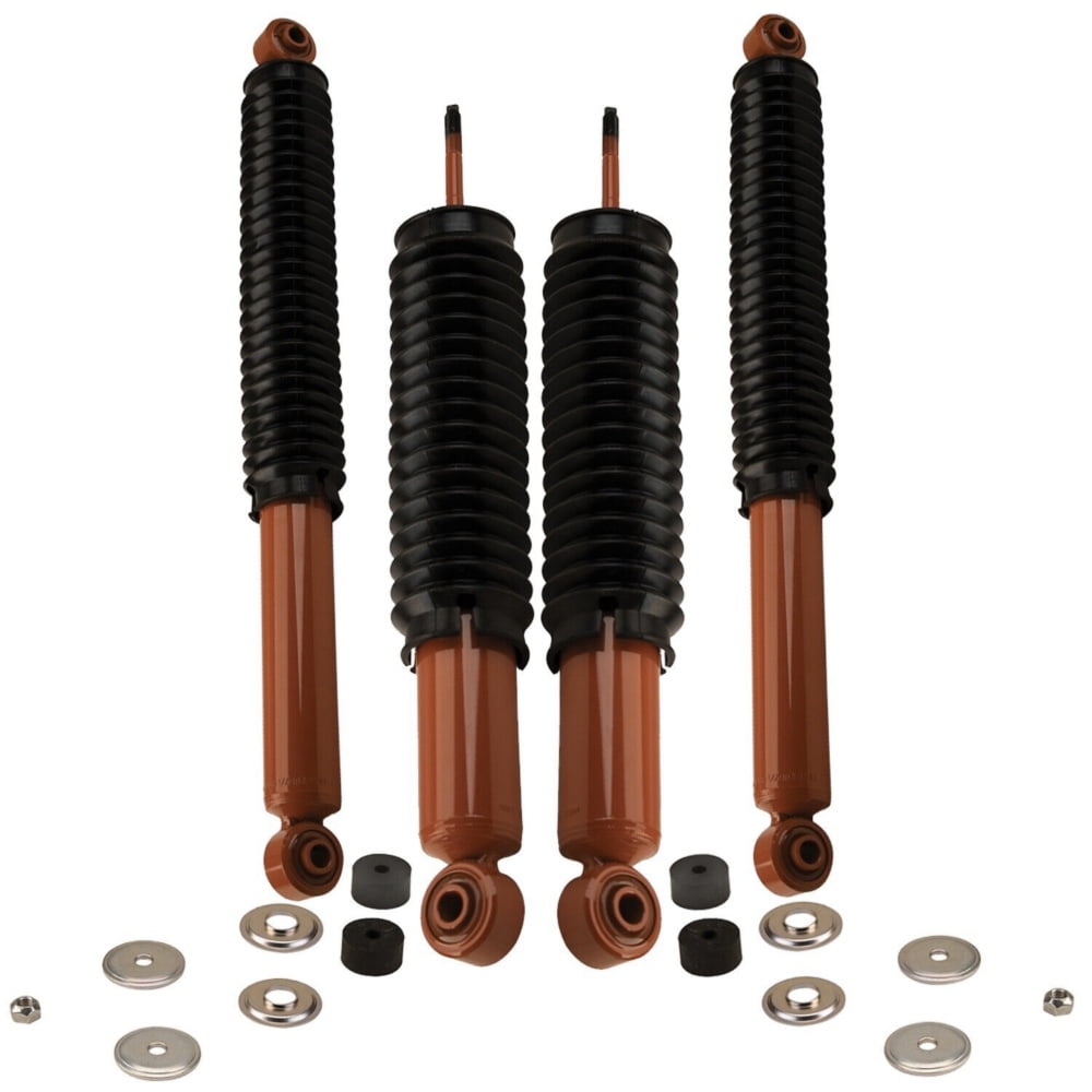 Teledu Front & Rear Suspension Shock Absorbers Kit For Sierra Silverado ...