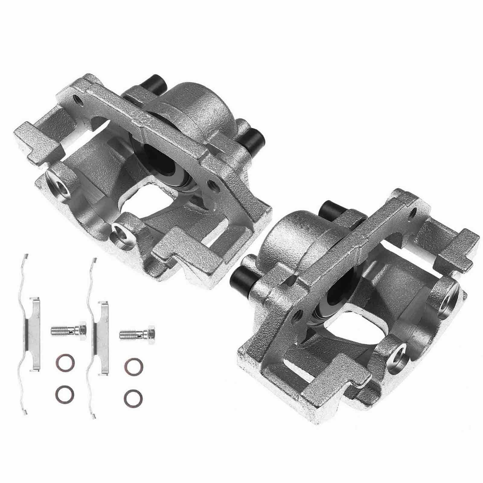 Teledu Front Sides Brake Calipers w/ Bracket for Dodge Caravan Chrysler ...