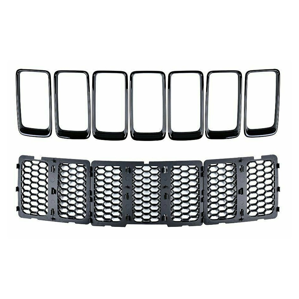 Teledu Full Set Front Grille Inserts Honeycomb Bezel Cover Part ...