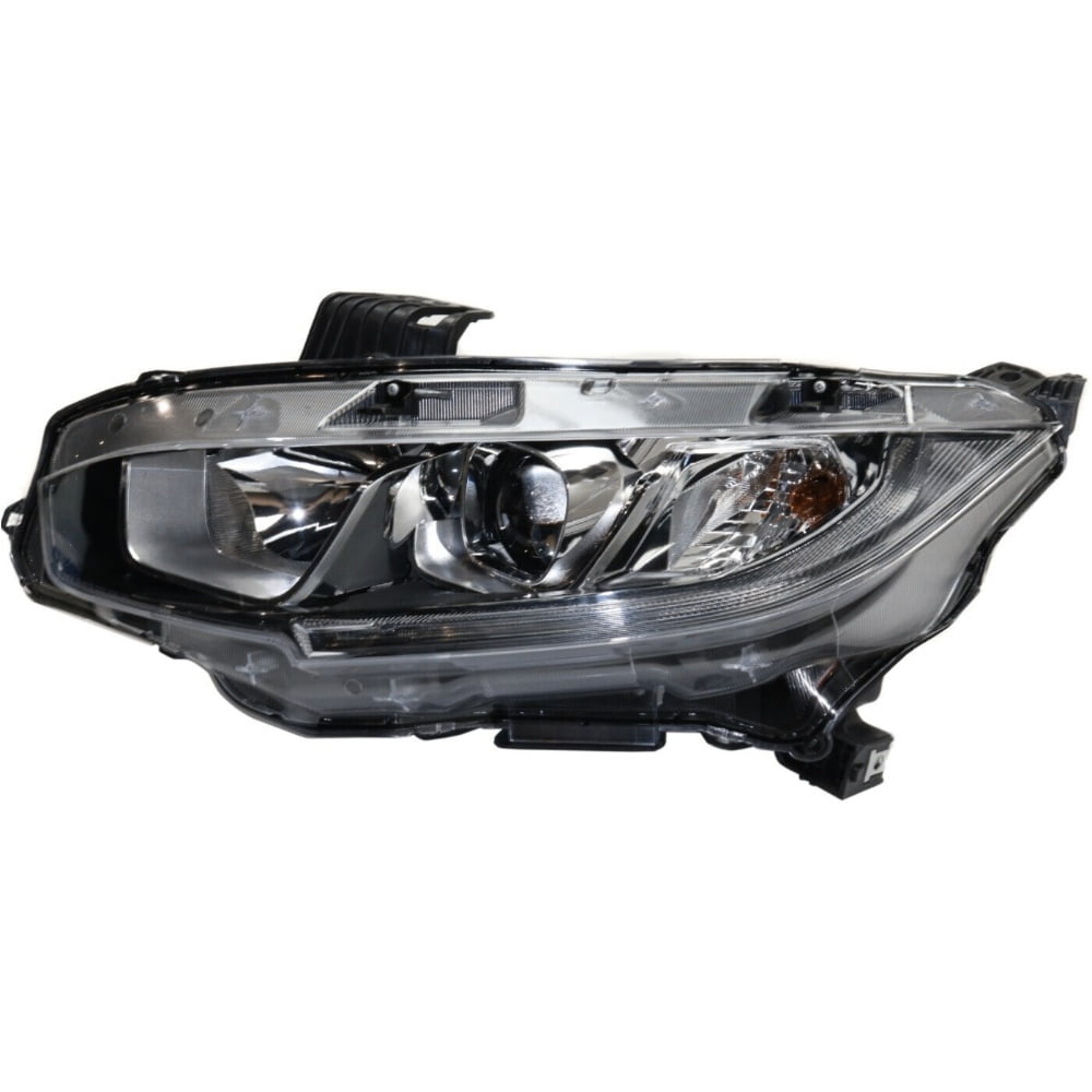 Teledu Headlight For Honda 2016-2020 Civic Driver Side Halogen ...
