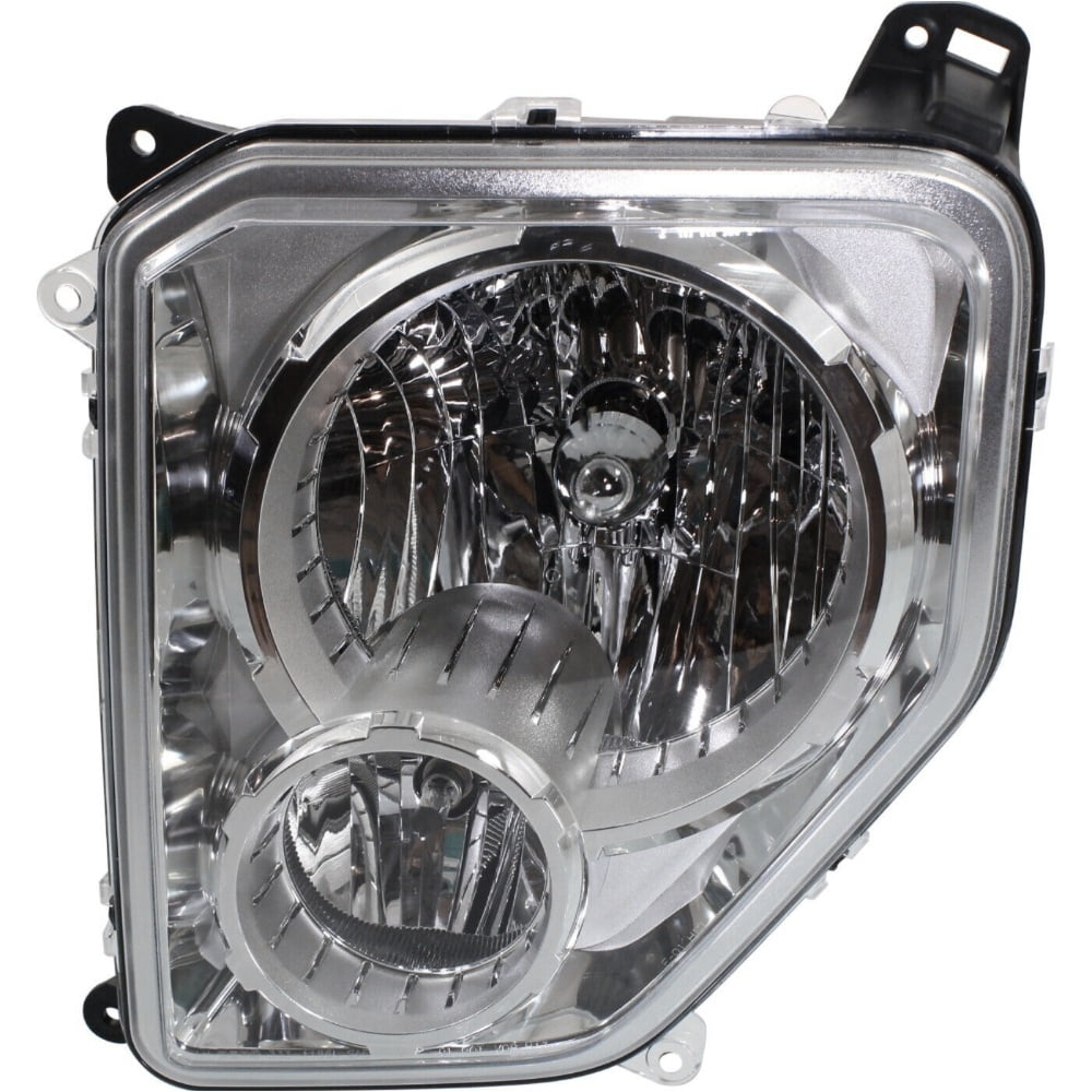 Teledu Headlight For Jeep 08-12 Liberty Left Chrome Housing With Fog ...