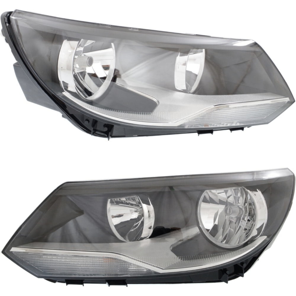 Teledu Headlight Set For 12-17 Tiguan 17-18 Tiguan Limited Left and ...