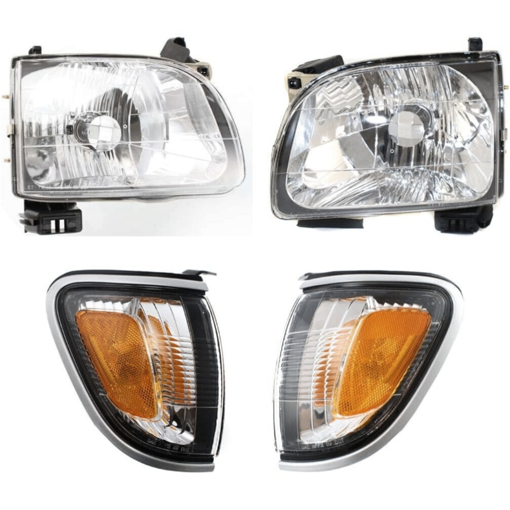 Teledu Headlight and Corner Light Kit For 2001-2004 Toyota Tacoma Left ...