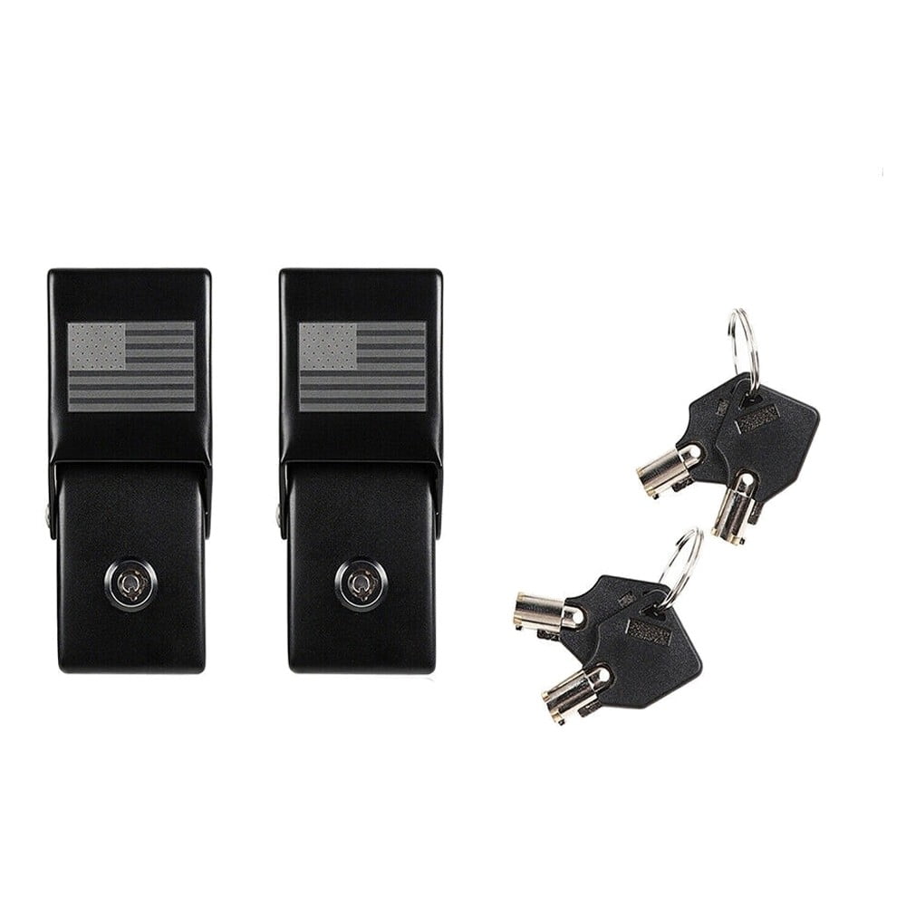 Teledu Heavy Duty Steel Anti-Theft Hood Latches Locks - Walmart.com