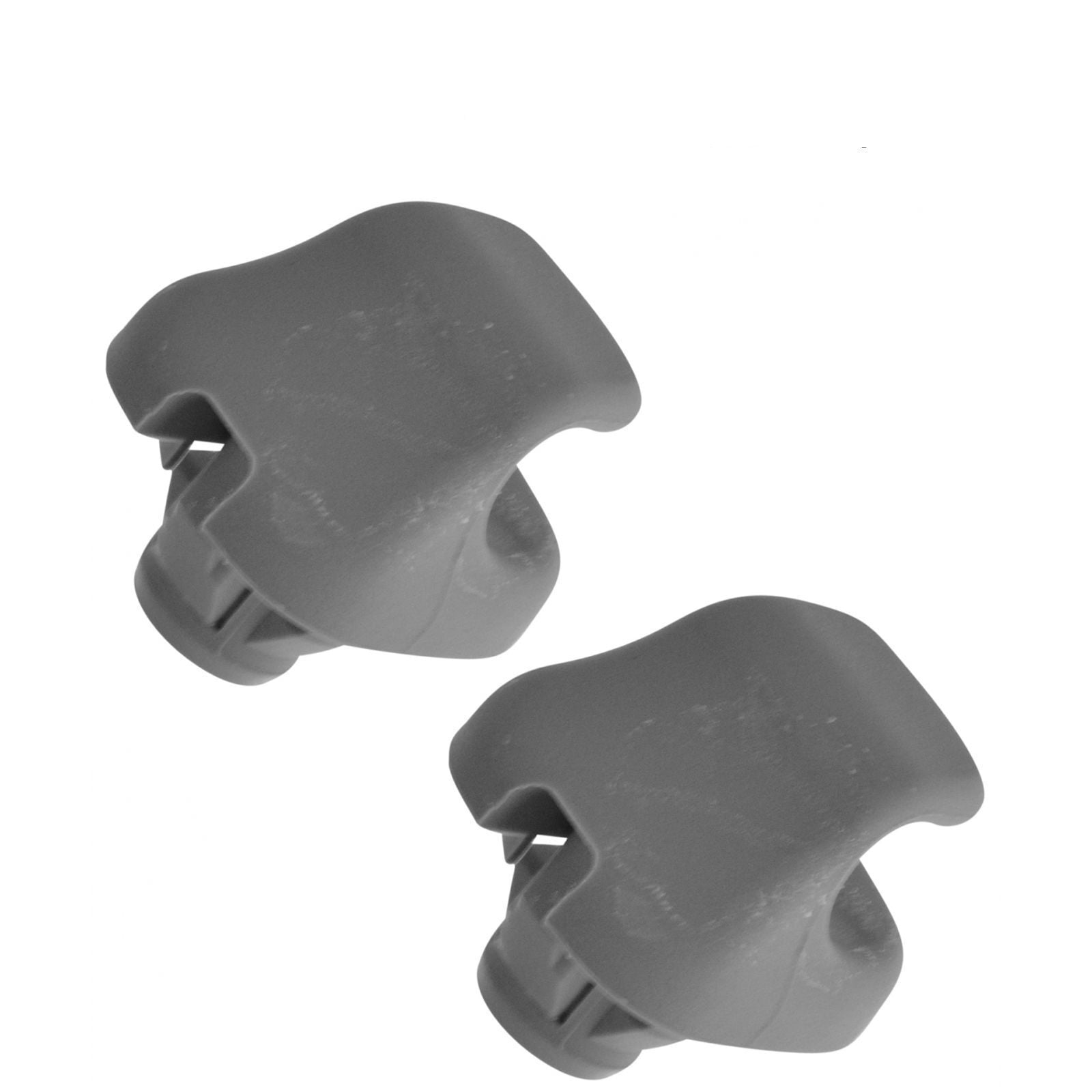 Teledu Inner Sun Visor Shade Holder Clip Retainer Left/Right Pair Gray ...
