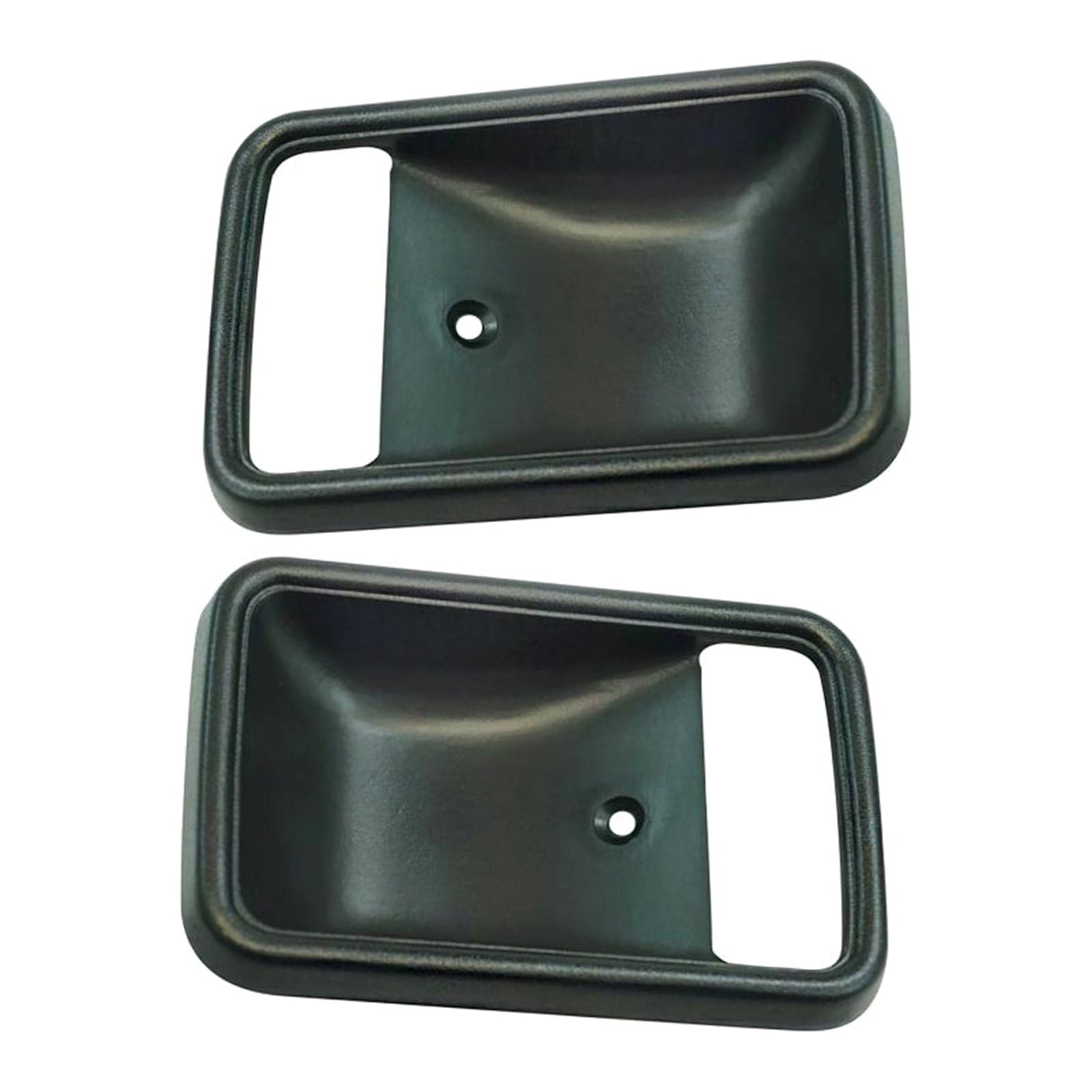 Teledu Interior Door Handle Bezel Black Driver Passenger Side Pair For ...
