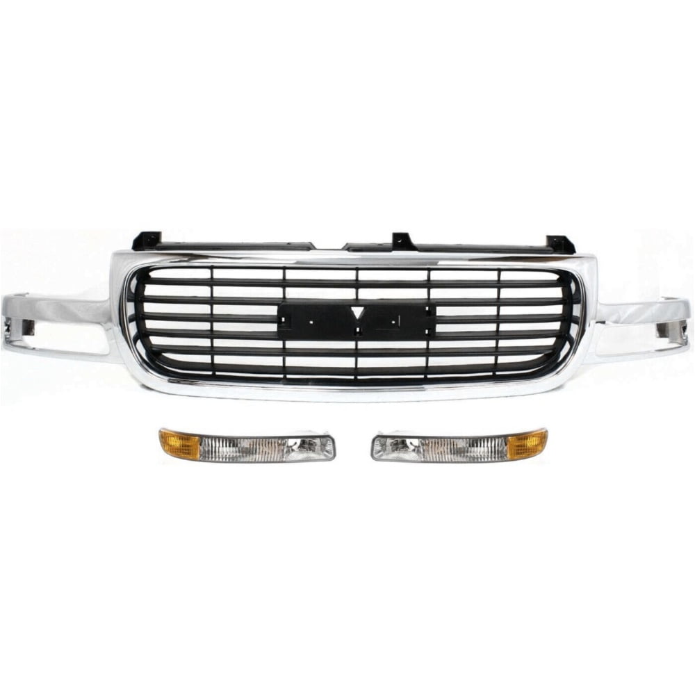Teledu Kit Grille Grill for Yukon GMC Sierra 1500 Truck XL 2500 HD ...