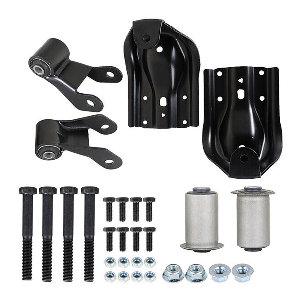 Teledu Leaf Spring Shackle & Bracket Hanger Set Fit For Chevy GMC ...