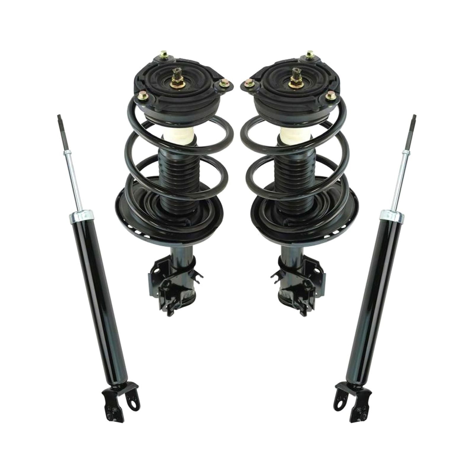 Teledu Loaded Quick Complete Strut Spring Assembly Shock Kit Set 4pc