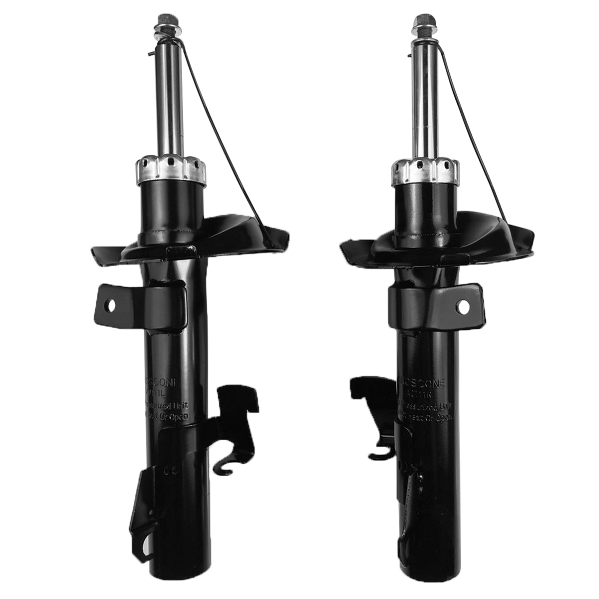 Teledu New Set Of 2 Front Shock Absorber Strut Kit For 07-11 Volvo C30 ...