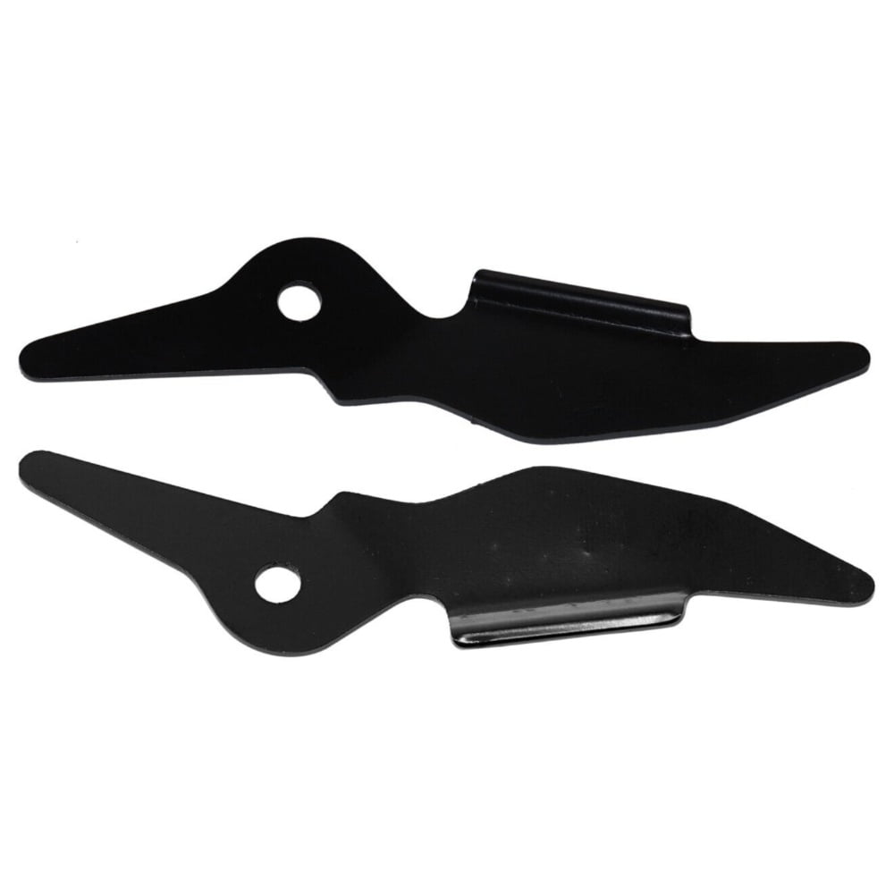 Teledu Pair Bumper Face Bar Brackets Retainer Mounting Braces Set of 2 ...