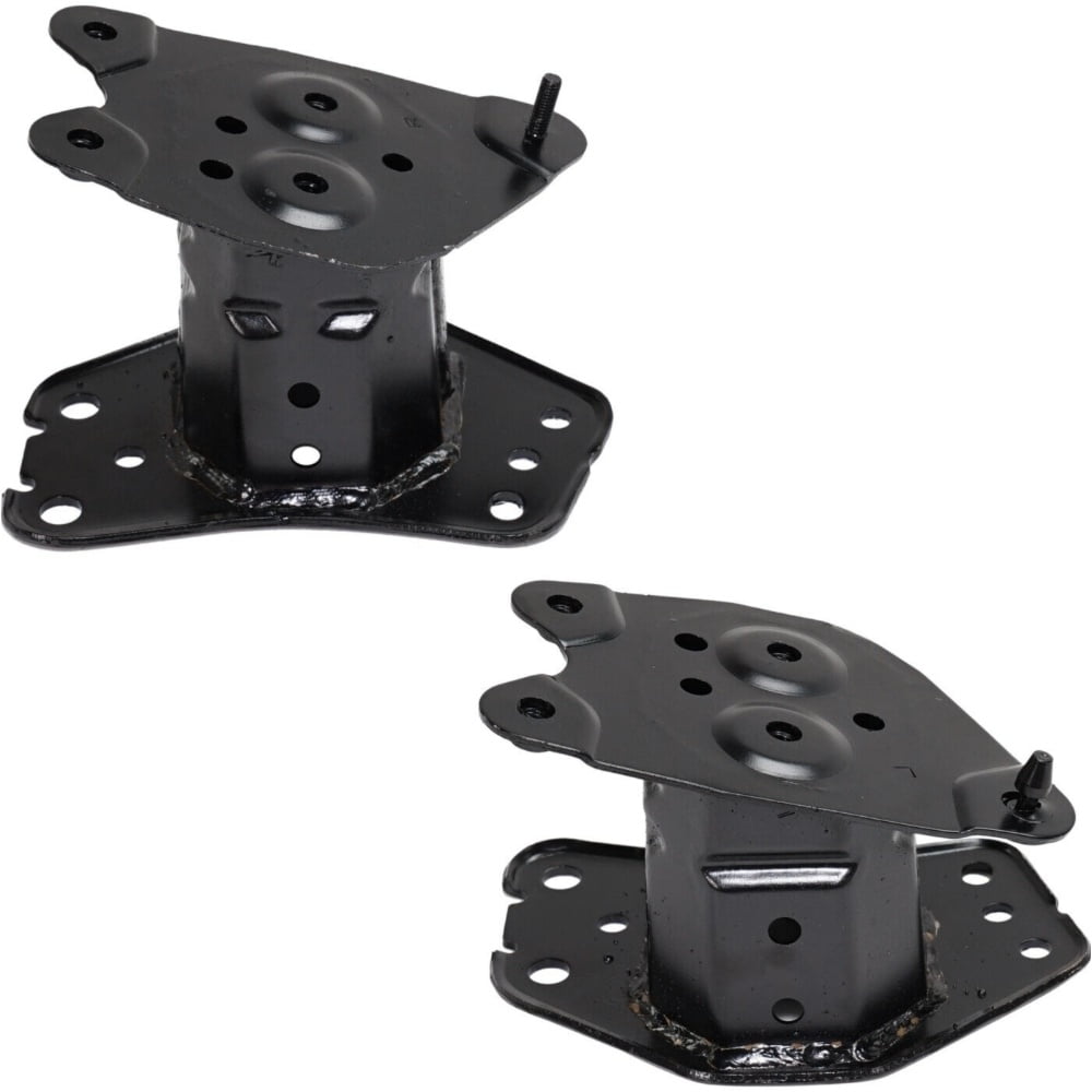Teledu Pair Bumper Face Bar Brackets Retainer Mounting Braces Set of 2 ...
