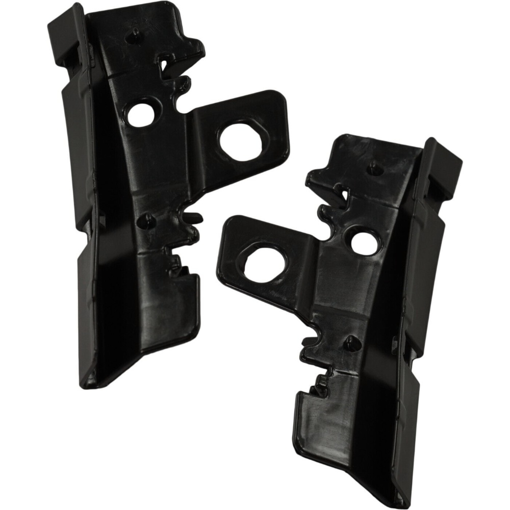 Teledu Pair Set of 2 Bumper Face Bar Brackets Retainer Mounting Braces ...