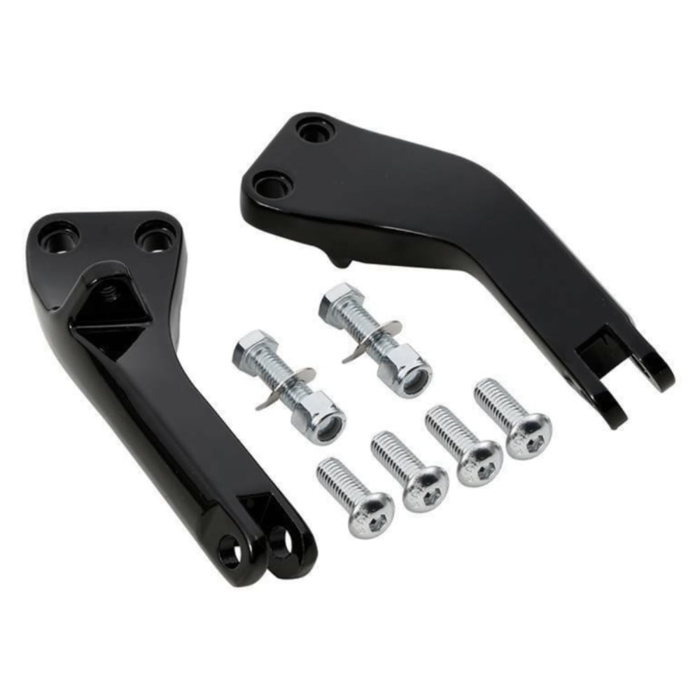 Teledu Passenger Foot Peg Mount Brackets For 06-16 Dyna Wide Glide ...