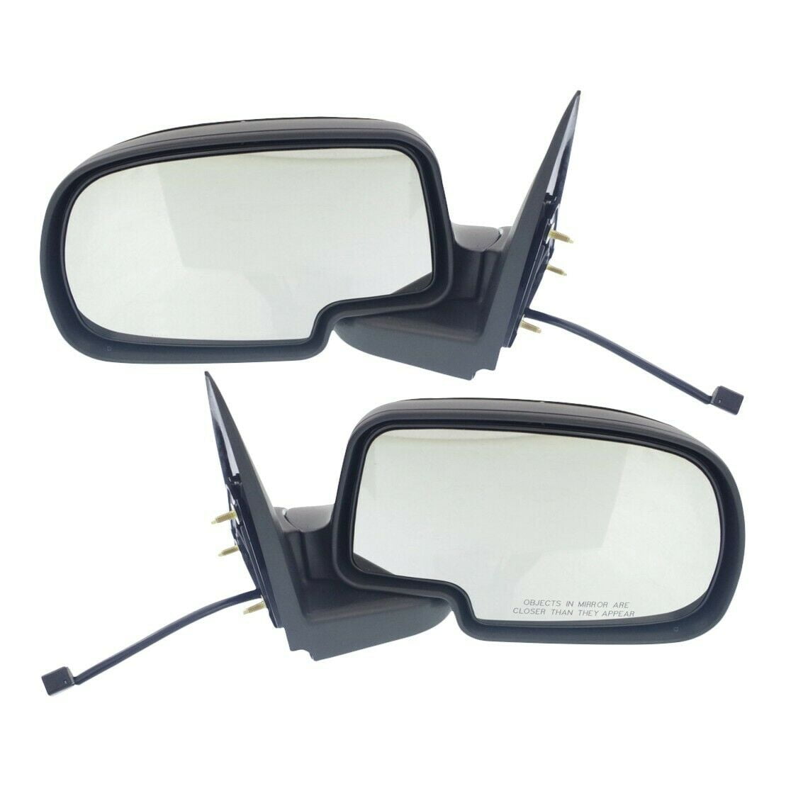 Teledu Power Side View Mirrors Left & Right Pair Set For Cadillac Chevy ...