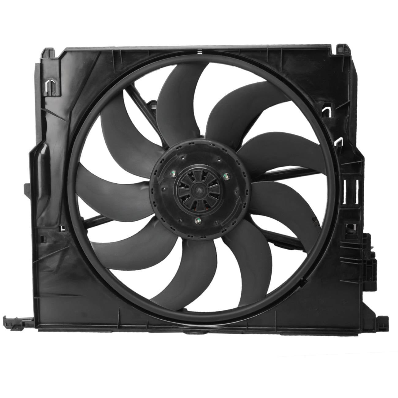 Teledu Radiator Condenser Cooling Fan for BMW F10 F01 F02 F04 F06 F07 ...