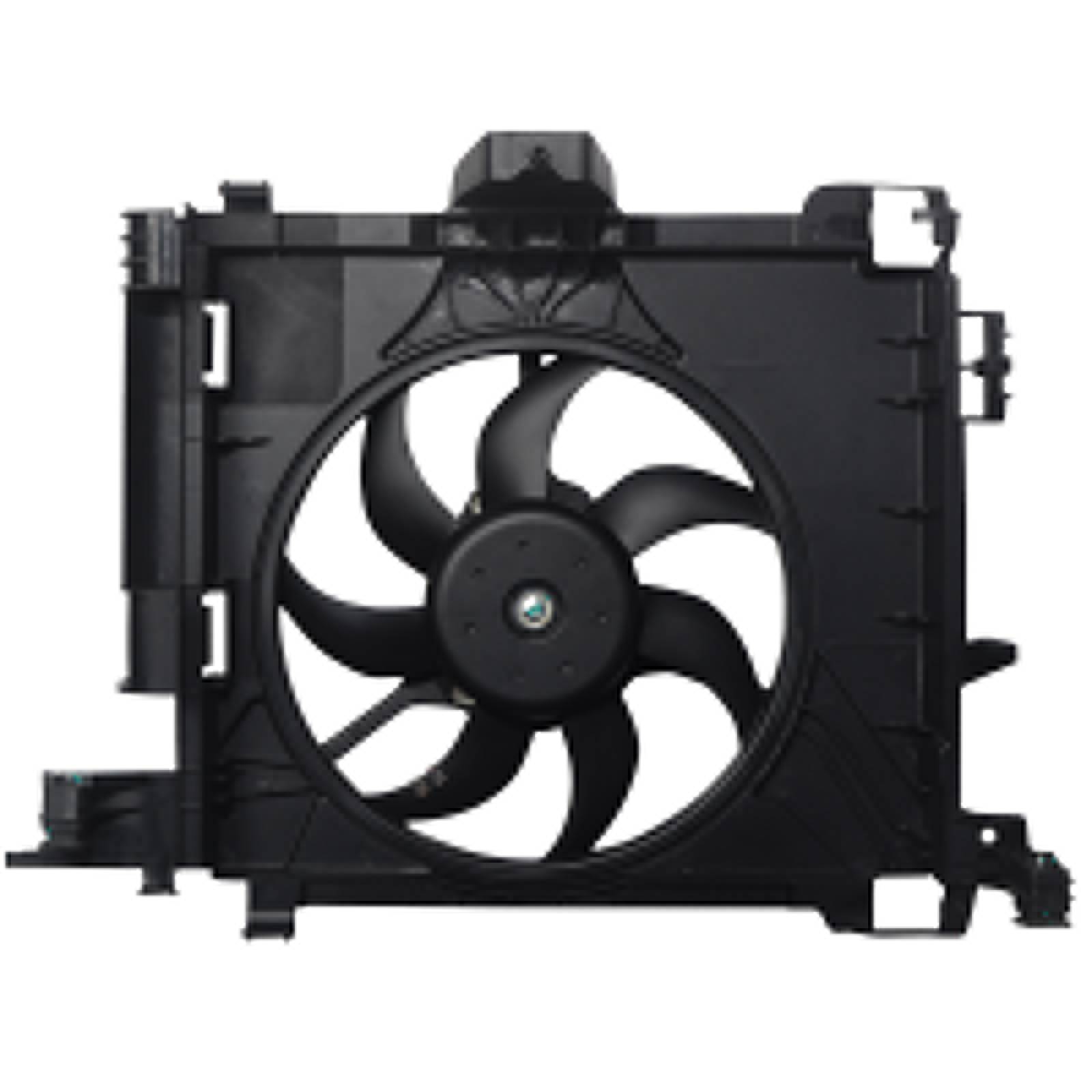 Teledu Radiator Cooling Fan Assembly for 2008-2015 Smart Fortwo ...