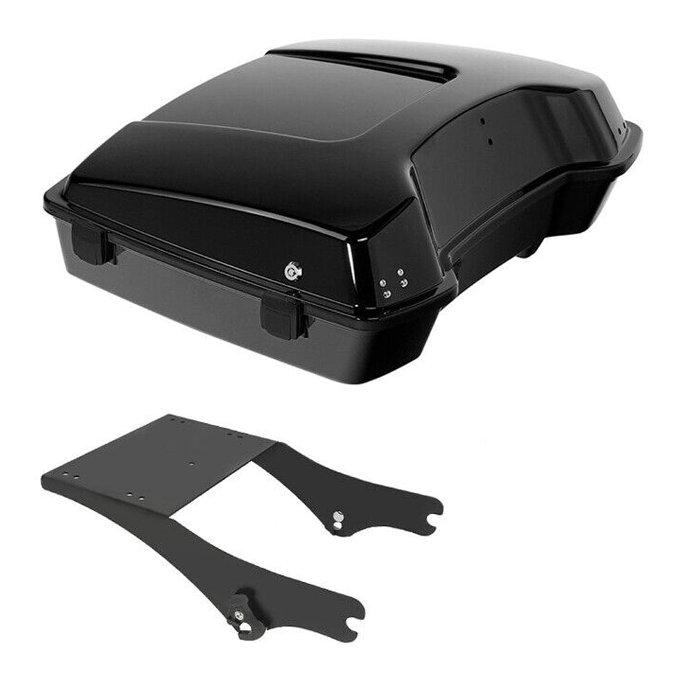 Teledu Razor Pack Trunk + Mount Rack For Electra Glide Road Glide Road ...