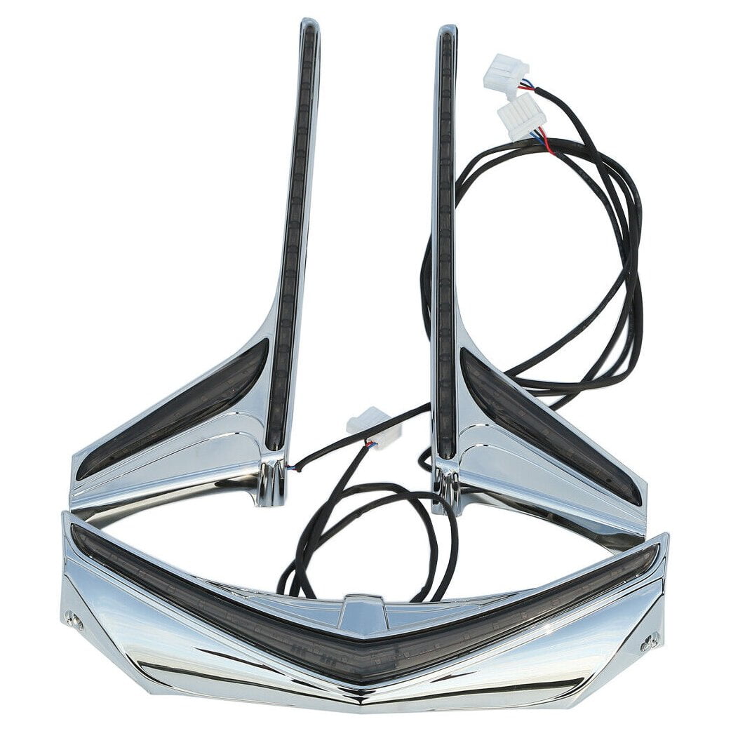 Teledu Rear Fender Tip Brake Vertical LED Light For Goldwing 1800 ...