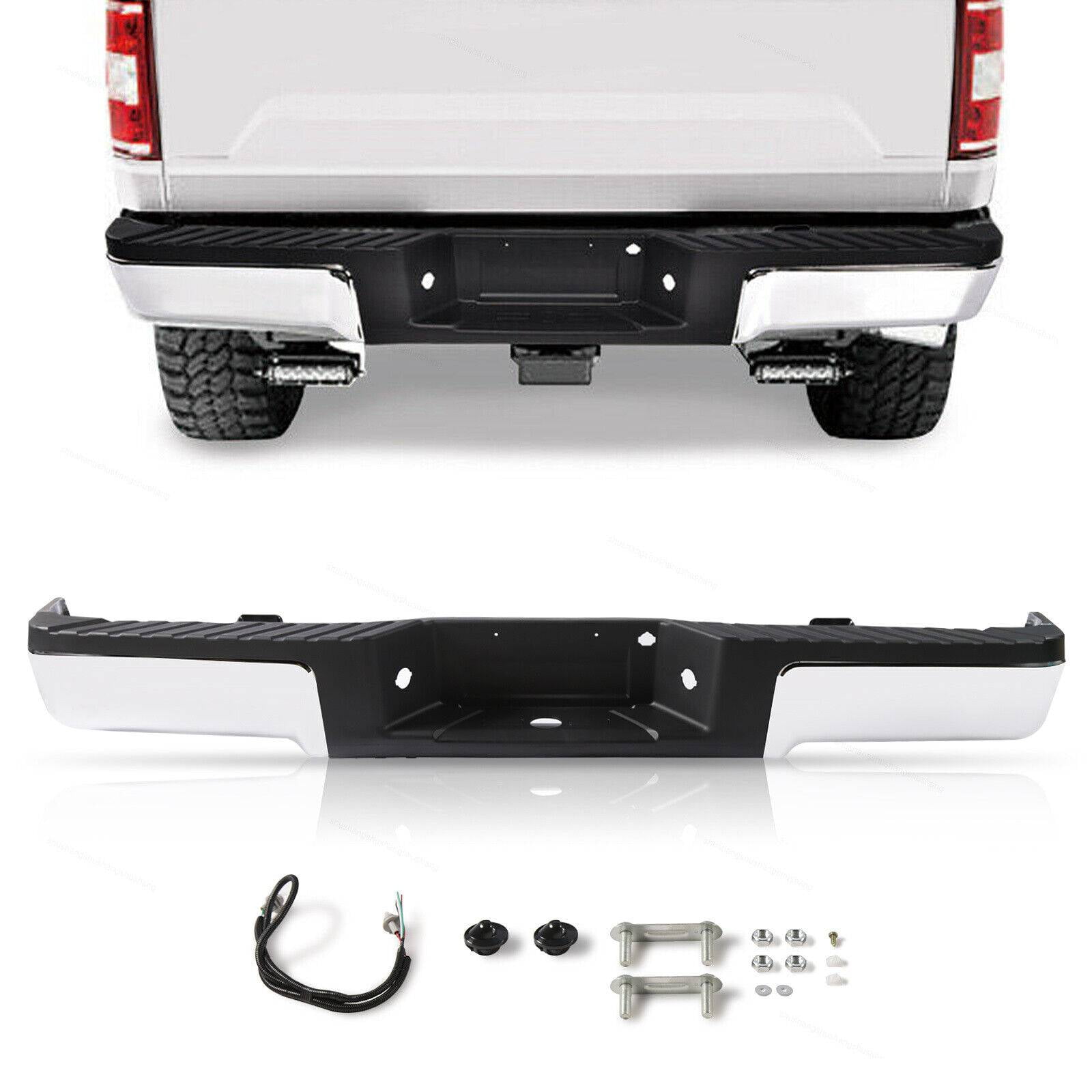 Teledu Rear Step Bumper for 09-14 Ford F150 W/O Parking Sensor Hole ...