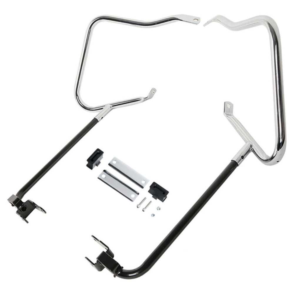 Teledu Saddlebag Bracket Guard Crash Bars For 2014-2021 Harley-Davidson ...