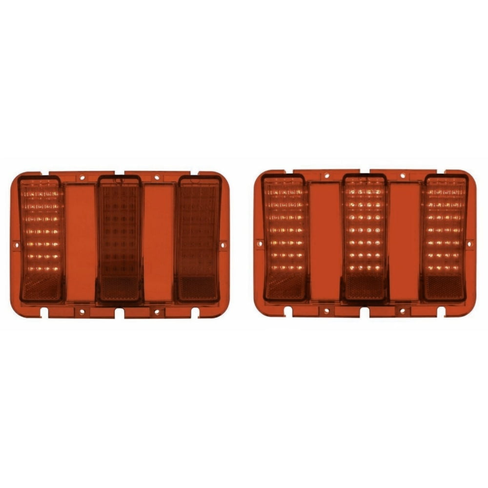 Teledu Sequential LED Tail Light Set With Flasher For 1967-1968 Ford ...