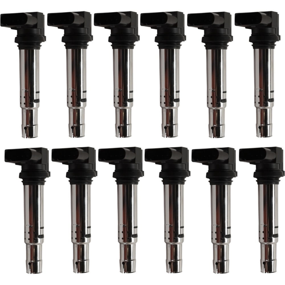 Teledu Set of 12 Ignition Coils For 2012-2016 Audi A8 Quattro L W12 ...
