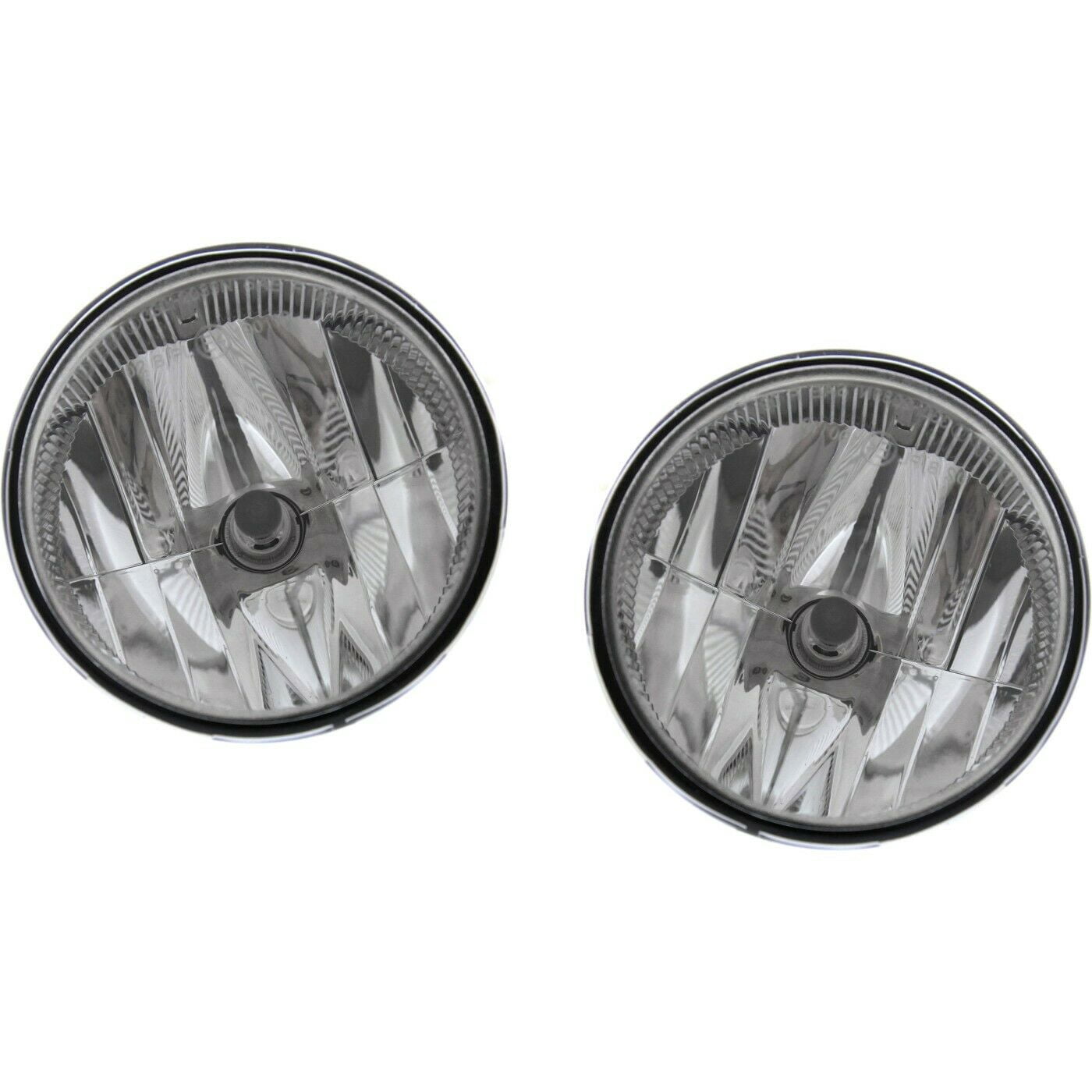 Teledu Set of 2 Clear Lens Fog Light For 2011-2014 Ford F-150 LH & RH w ...