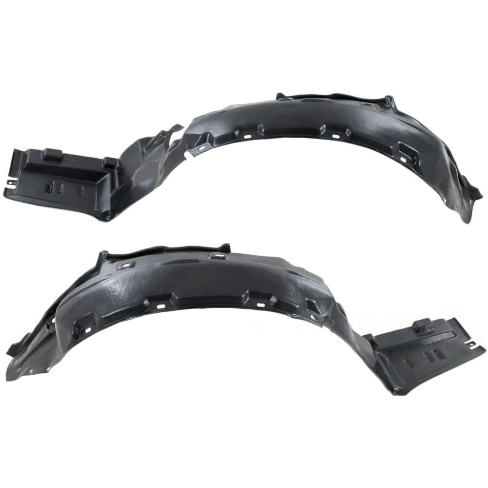 Teledu Set of 2 Fender Liners Front Driver & Passenger Side Left Right ...