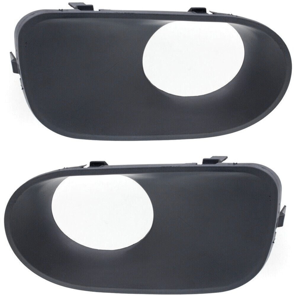 Teledu Set of 2 Fog Light Trims Driving Lamp Driver & Passenger Side ...