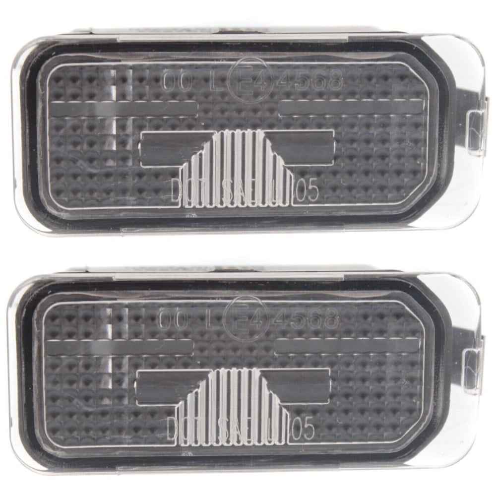 Teledu Set of 2 License Plate Lights Driver & Passenger Side Left Right ...