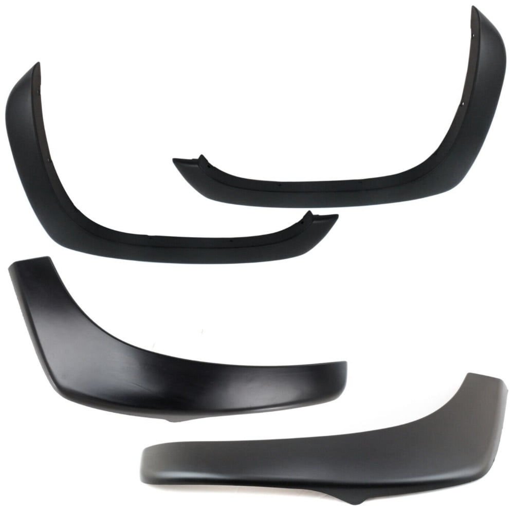 Teledu Set of 4 Fender Flares Moulding Trim Wheel Opening Molding For ...