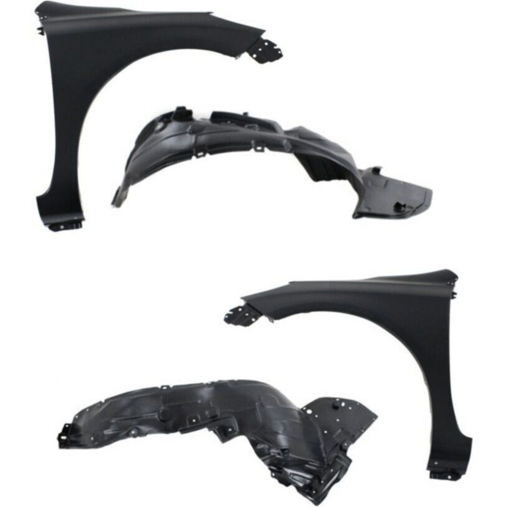 Teledu Set of 4 Fenders Front Quarter Panels Driver & Passenger Side ...