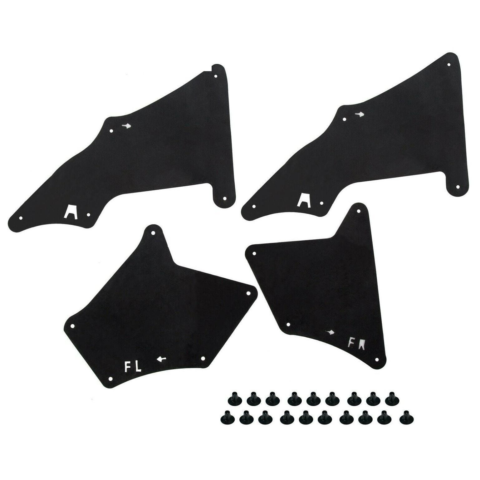 Teledu Set of 4 Splash Guard for 2003-2020 Toyota 4Runner Lexus GX 460 ...