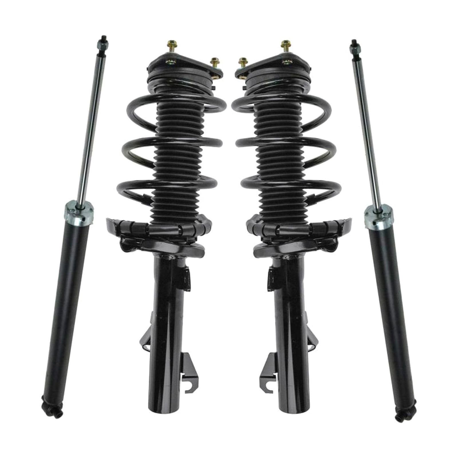Teledu Shock Loaded Complete Strut Spring Kit Set of 4 Front Rear For ...