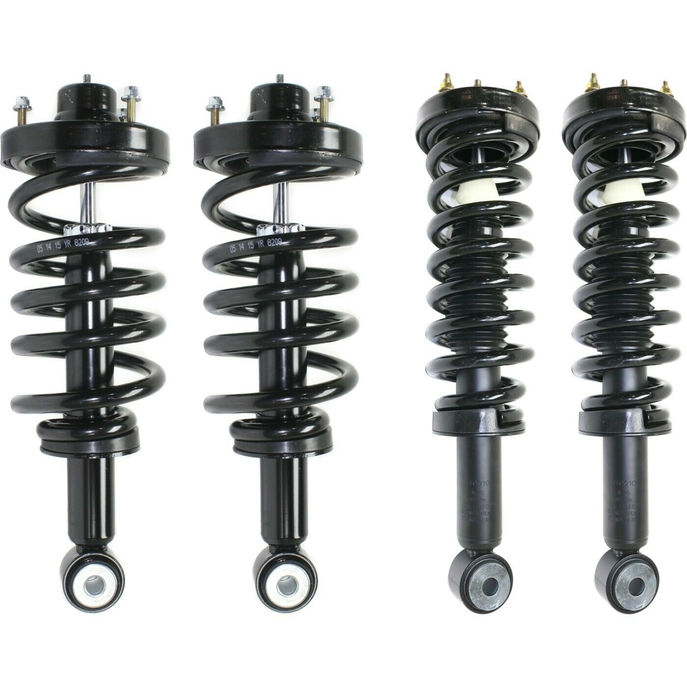 Teledu Shocks Set For Expedition Navigator Wiith Loaded Strut Front