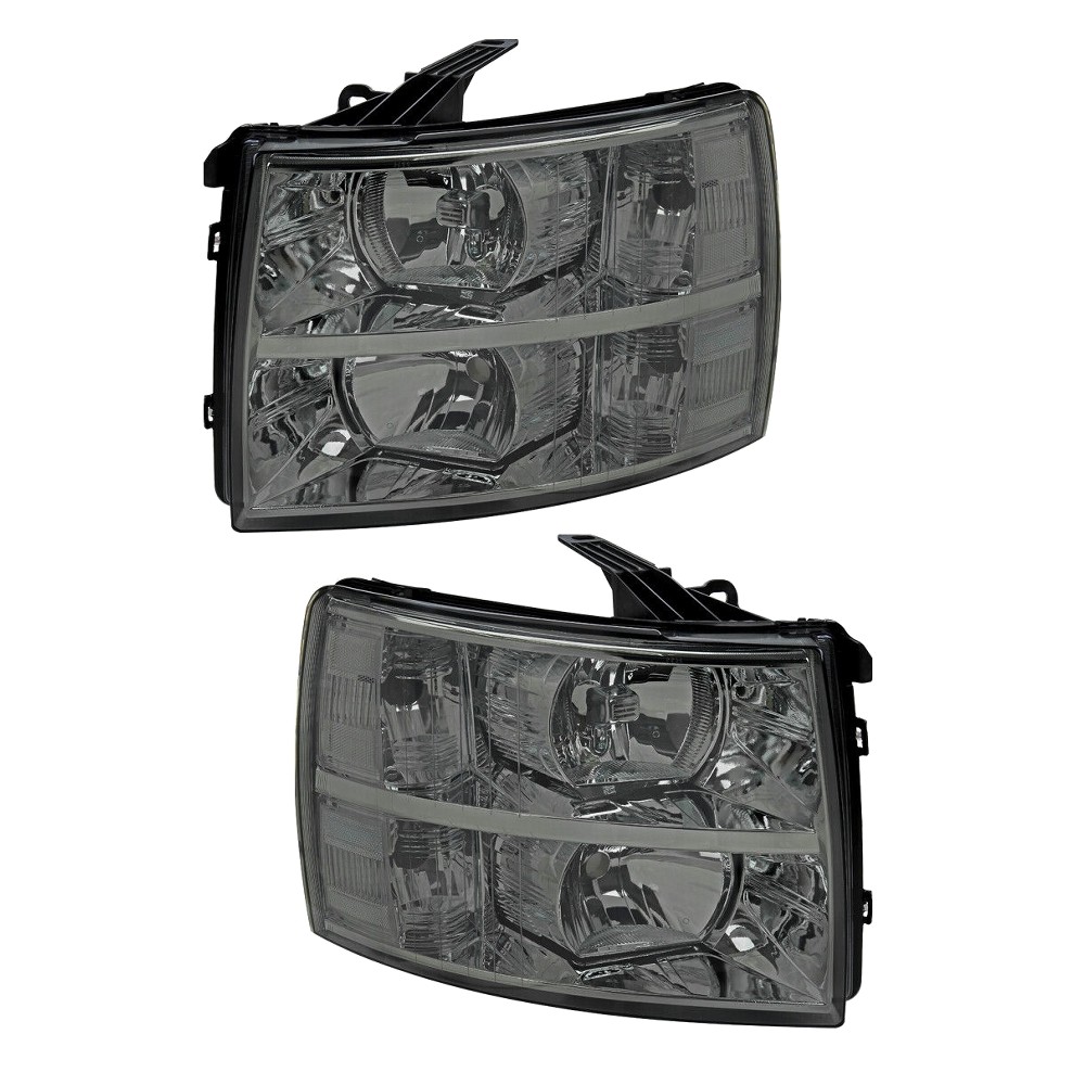 Teledu Smoke Headlights 2500HD 3500HD Lamps Left+Right - Walmart.com