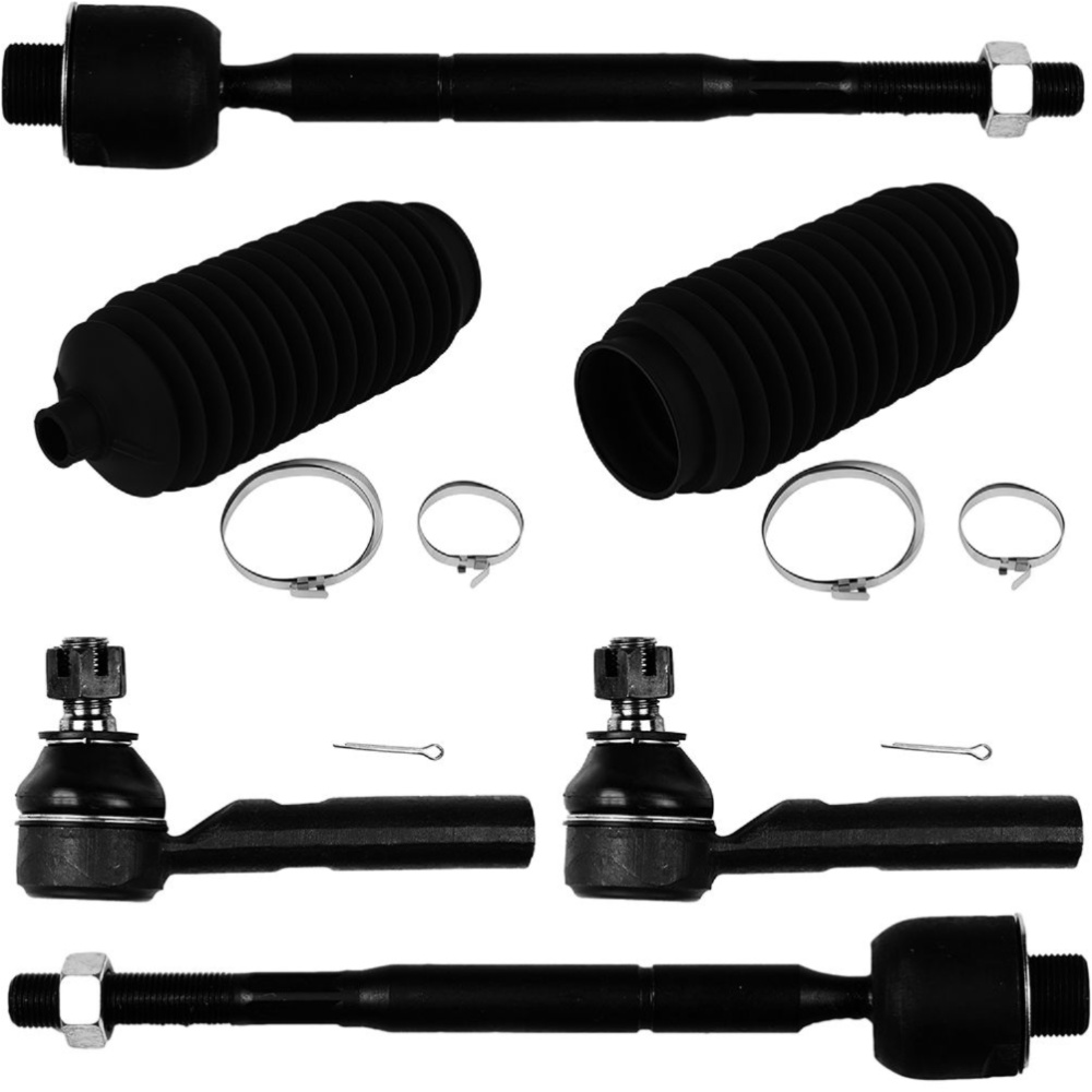 Teledu Steering Inner & Outer Tie Rod End Rack and Pinion Bellow For ...