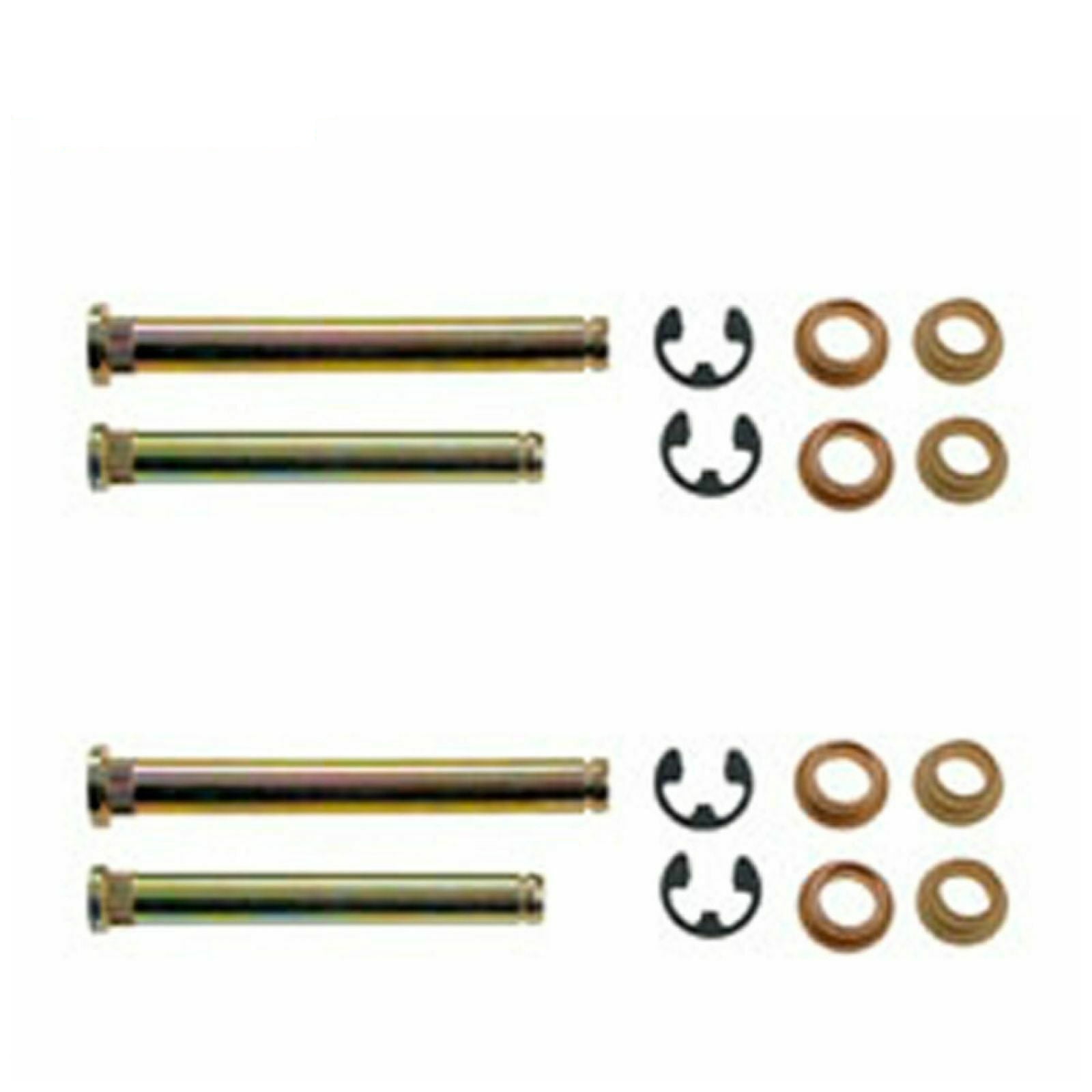 Teledu Straight Door Hinge Pin Bushing Kit 4 Pins 4 E-Clips 8 Bushings ...