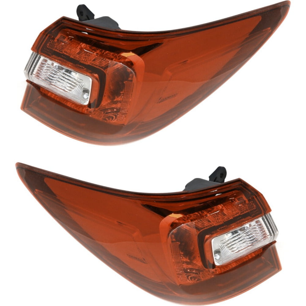 Teledu Tail Light For 2015-2019 Subaru Outback Wagon Set of 2 Left and ...