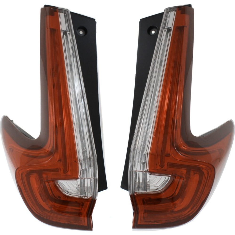 Teledu Tail Light Set For 17-19 CR-V Left and Right Outer Halogen w ...