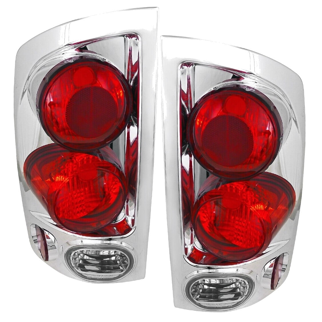 Teledu Tail Lights Pickup 3D Type Rear Brake Lamps Left+Right - Walmart.com