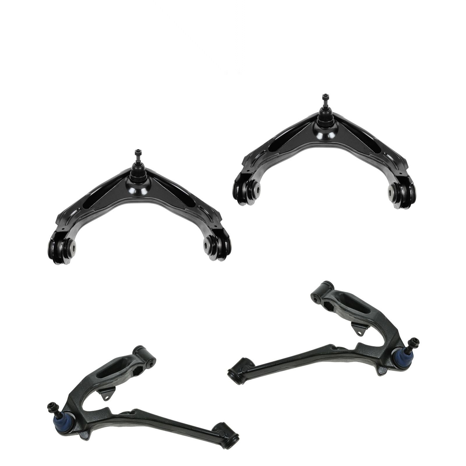Teledu Upper Lower Driver Passenger Front Control Arm SET of 4 For ...