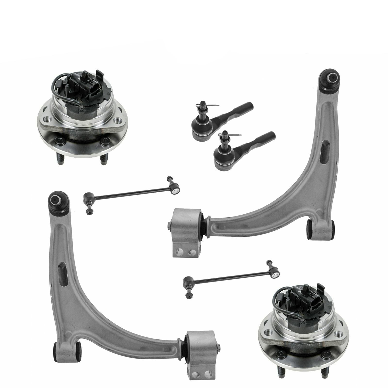 Teledu Wheel Bearing Control Arm Ball Joint Tie Rod Sway Bar Suspension ...