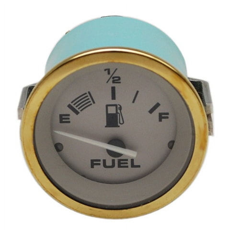 Teleflex Boat Fuel Gauge 62136 | Driftwood 2 Inch Gold Beige - Walmart.com