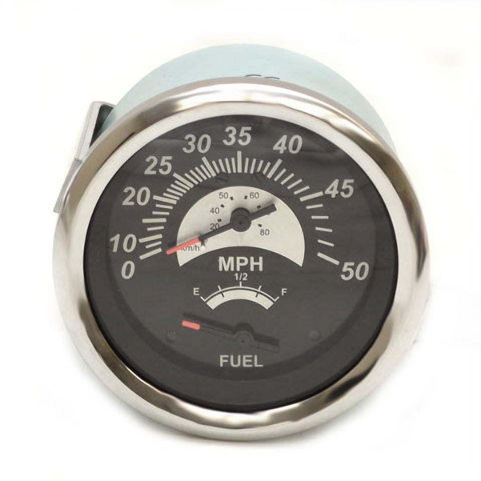 Teleflex Boat Multi-Function Gauge 69073F | 50 MPH Speedometer w/ Fuel ...