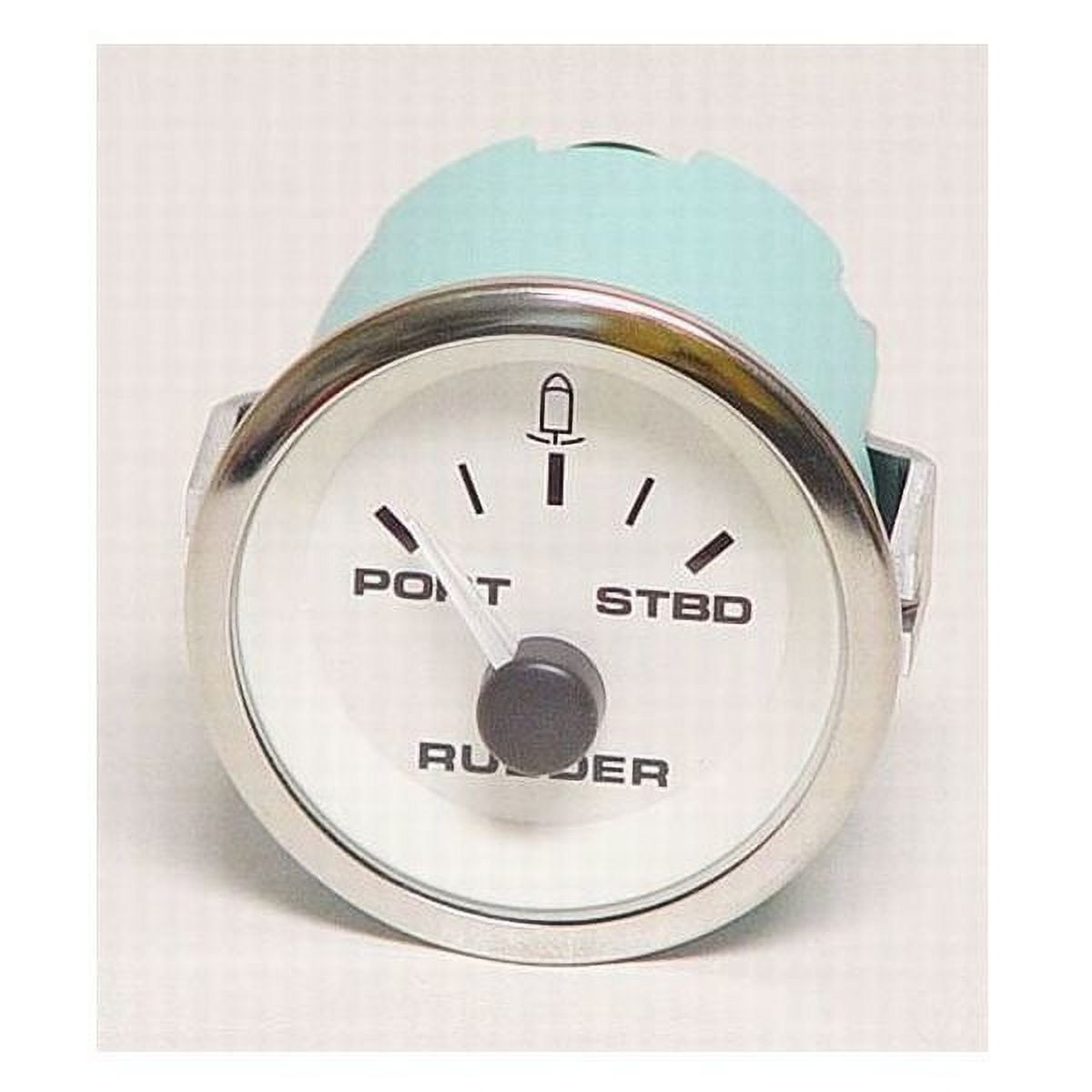 Teleflex Boat Rudder Angle Gauge 780694PDFB-S | 2 Inch Silver - Walmart.com