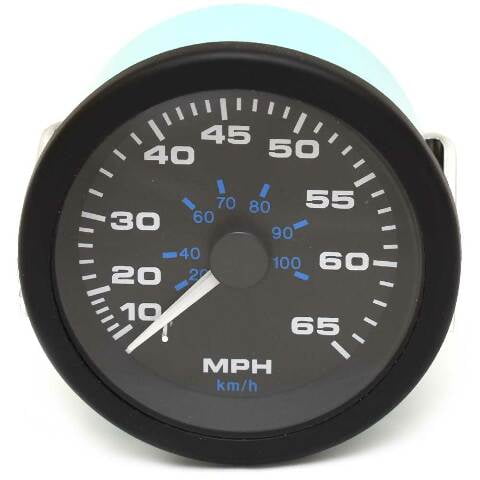 Teleflex Boat Speedometer 84513 | Premier Pro Black 65 MPH - Walmart.com