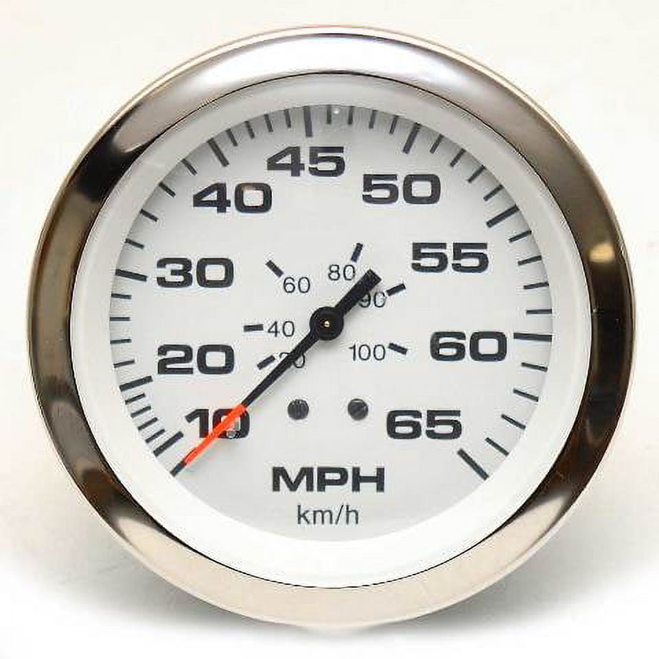 Teleflex Boat Speedometer Gauge 59713 | 3 1/4 Inch Silver White ...